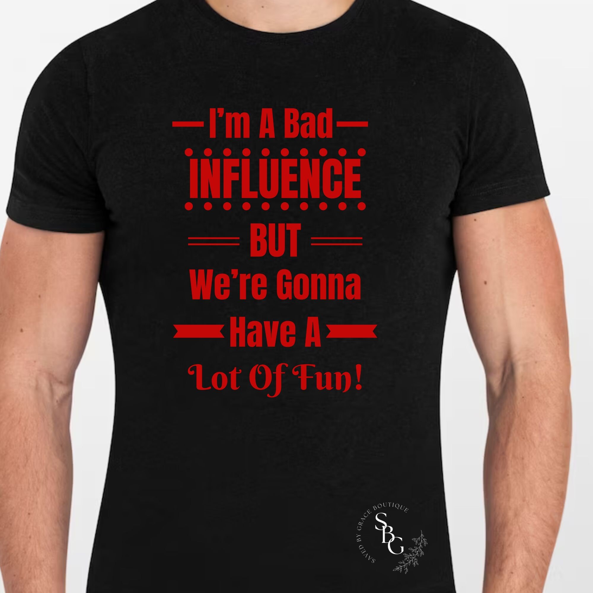 Bad Influence Png, Funny Png, Saying, Inspirational, Sublimation, DTF ...