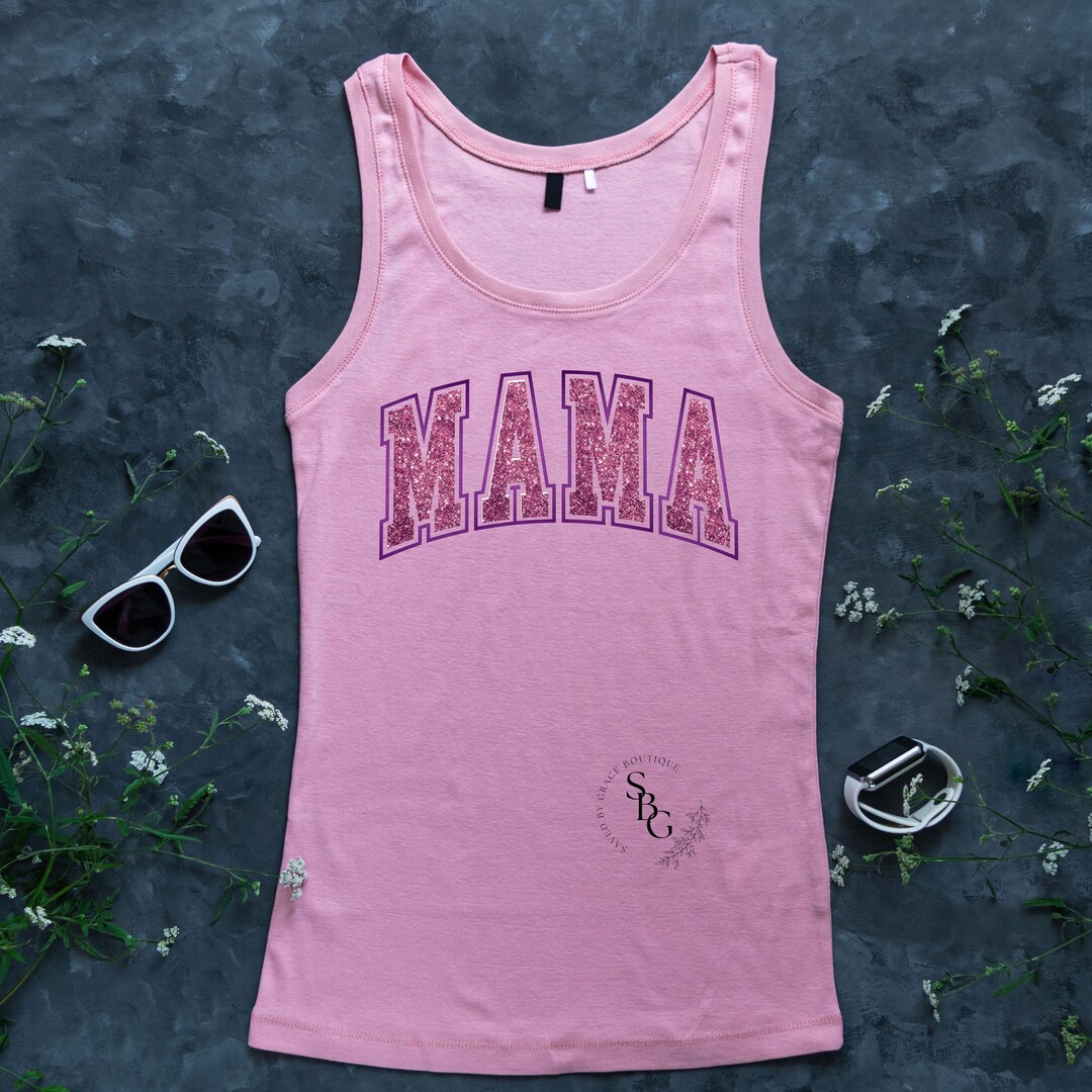 Mama University Png, Faux Sequin Png, Glitter Mama, Mama Png ...