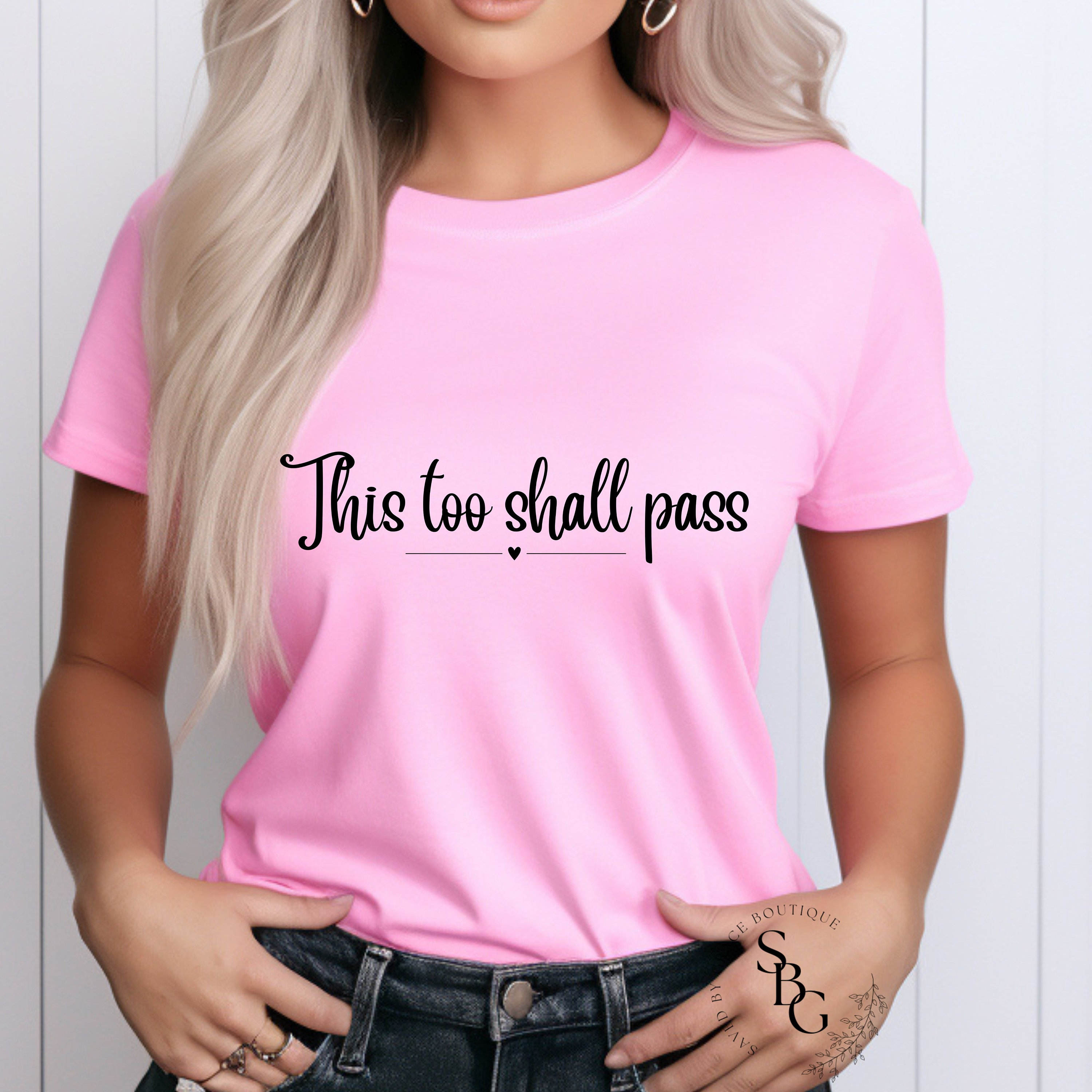 This Too Shall Pass PNG, Christian, Bible Quote, Jesus, Religious ...