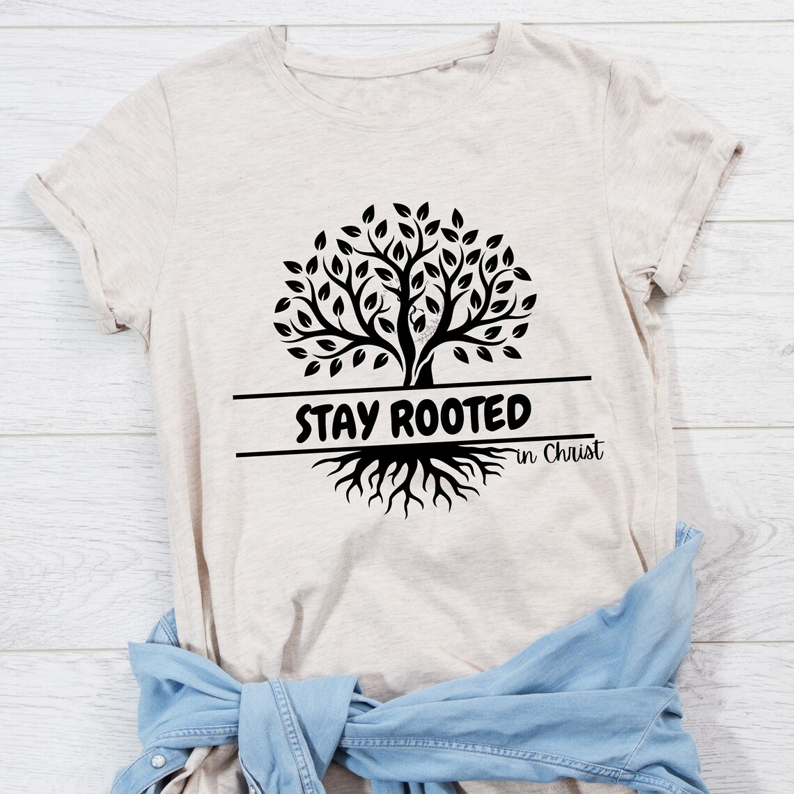Stay Rooted in Christ PNG, Religious, Jesus, Christian, Motivational ...