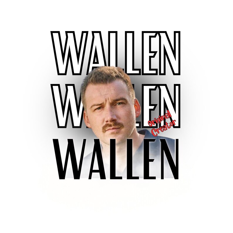 Morgan Png, Country Music Png, Wallen,western, Instant Download - Etsy