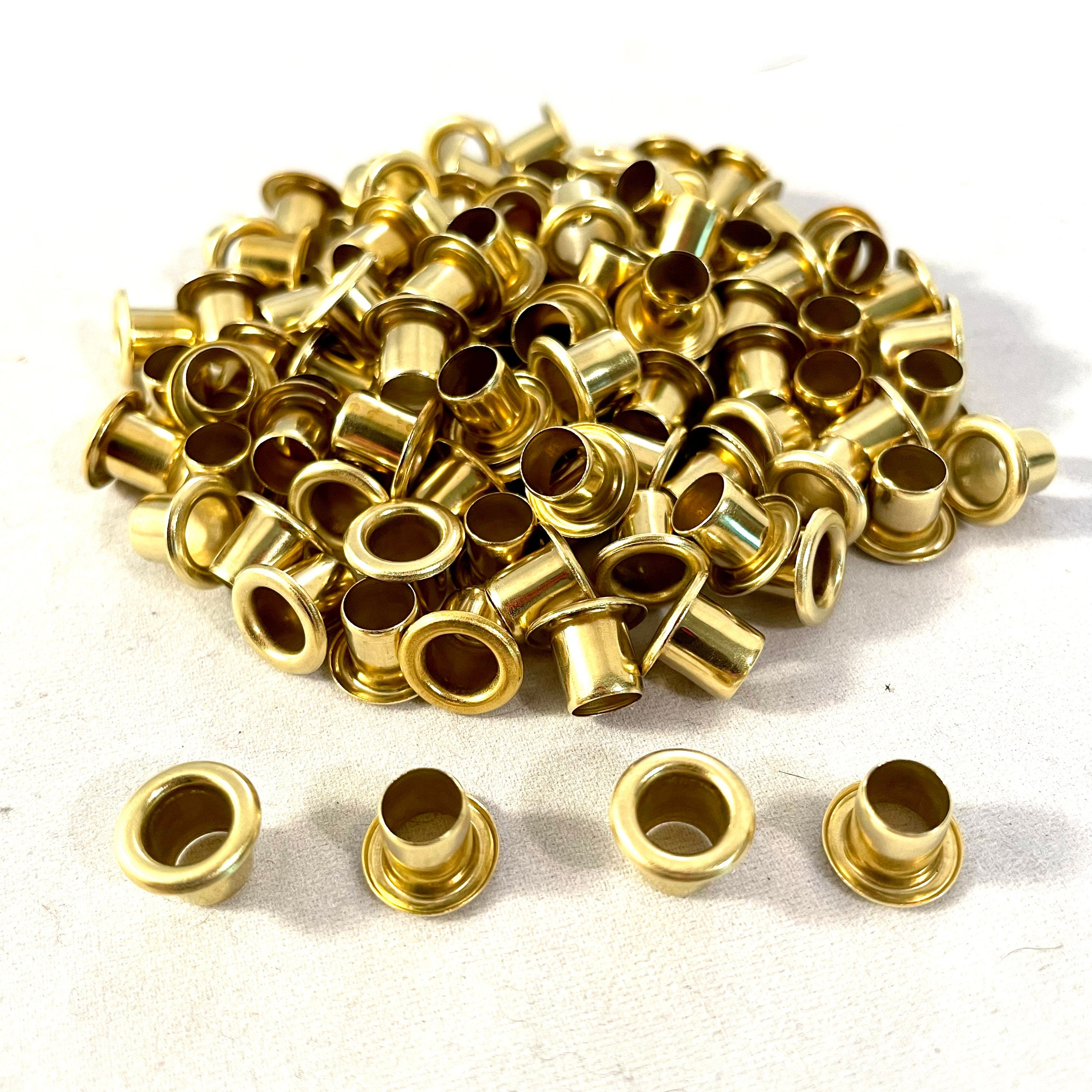 Kydex Rivets Holster Sheath Making Rivets #8-8 1/4" Eyelets Solid Brass ...