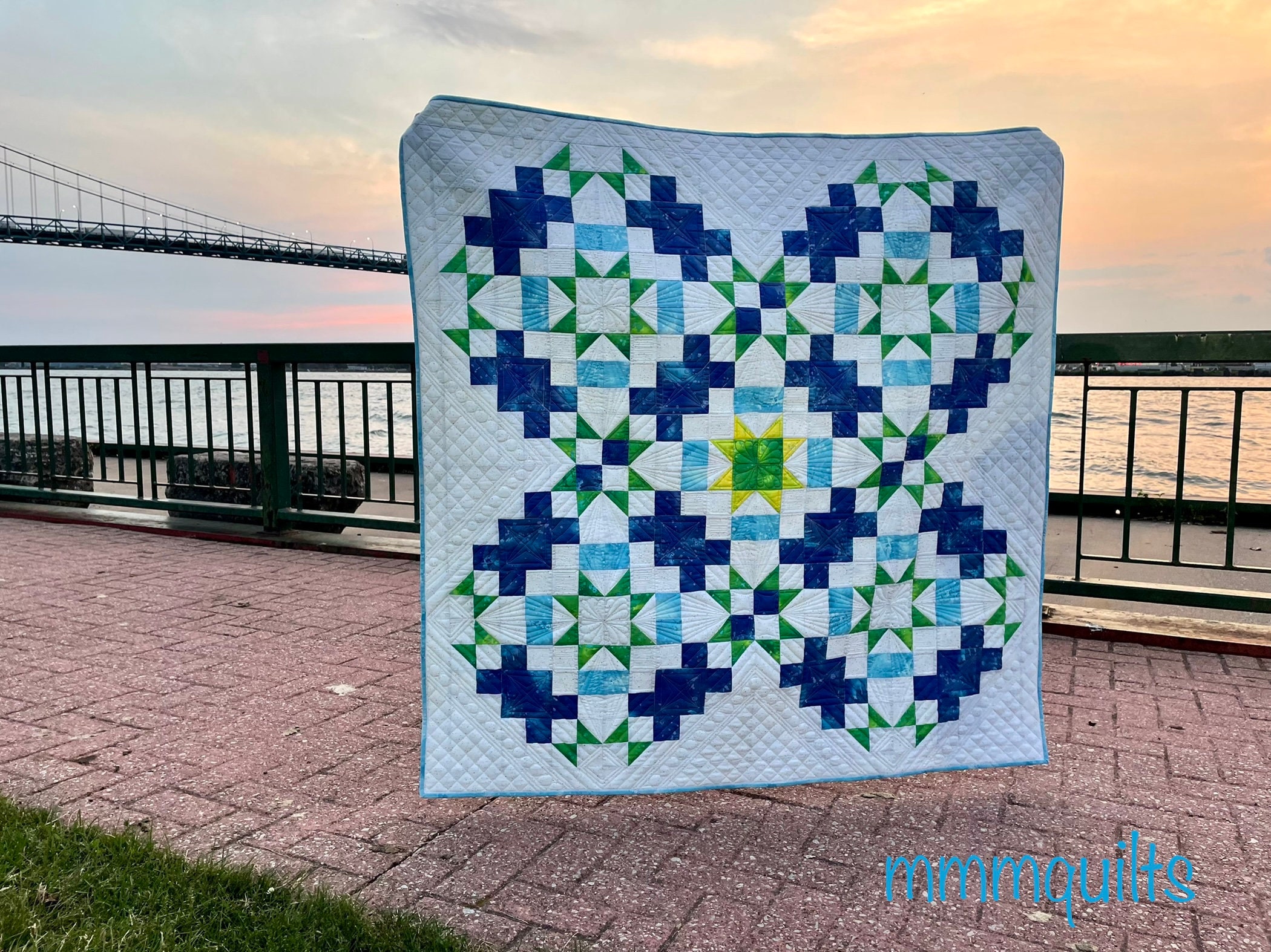 The Light Within Star Quilt PDF Quilt Pattern Modern - Etsy