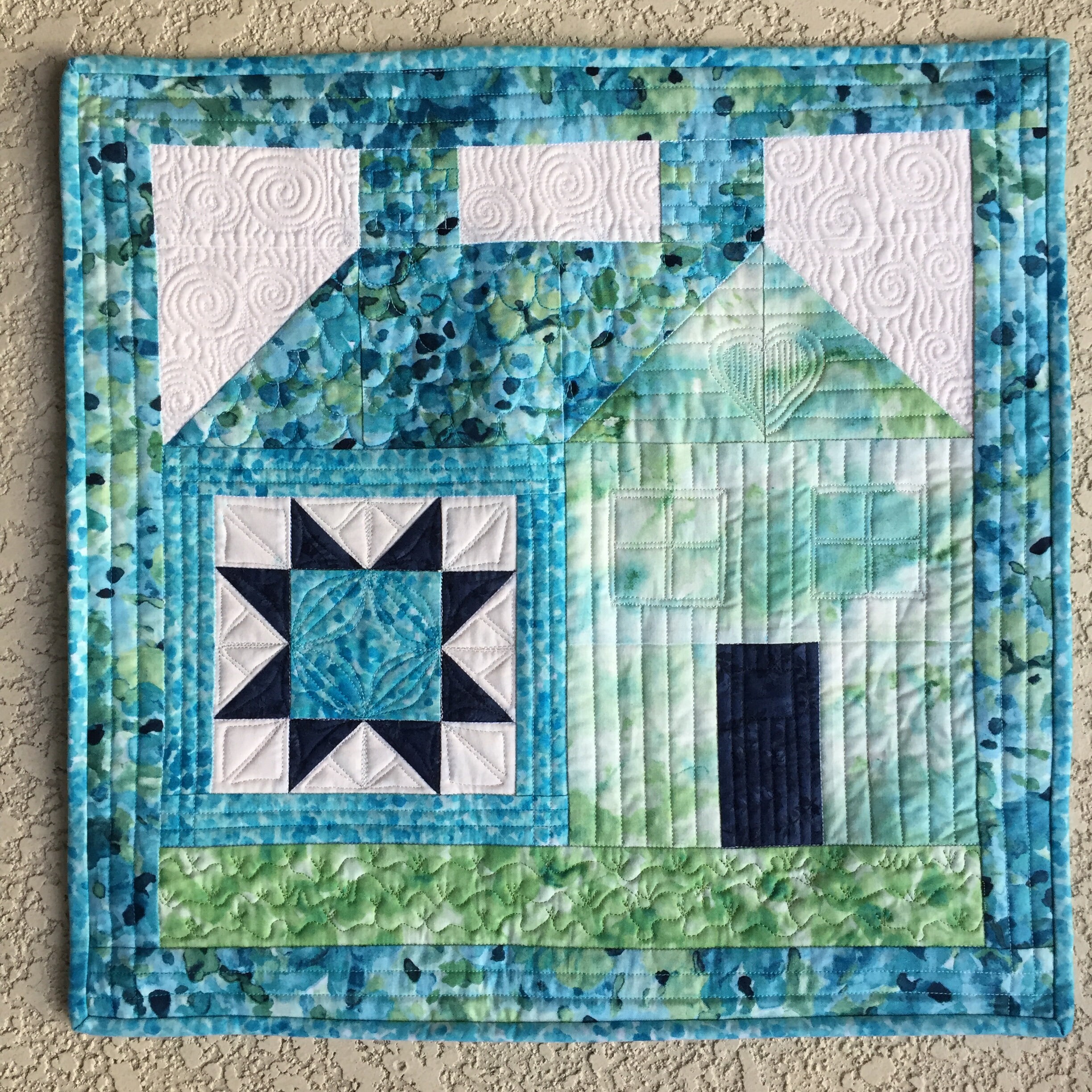 House Block PDF Quilt Pattern 3D Pattern Modern Pattern - Etsy Canada