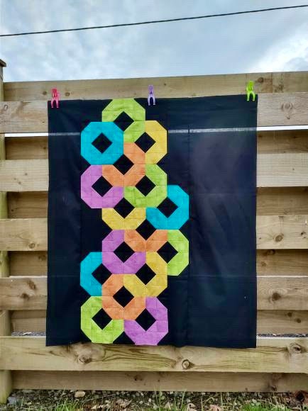 Sunset Strip, PDF Quilt Pattern, Throw Quilt, Baby Quilt, Simple Quilt ...