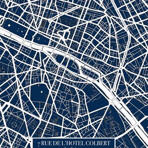 Custom Engraved Street Map Art -- Any City - Etsy