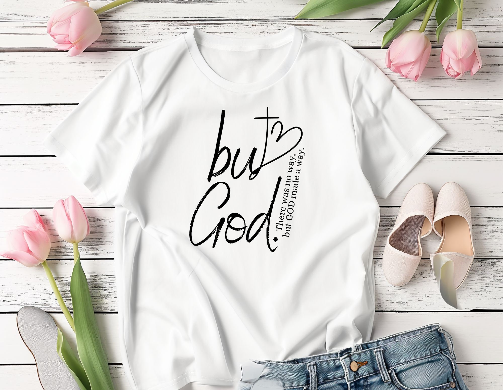But God S Vg but God Shirt Svg Created With a Purpose Svg Christian Svg ...