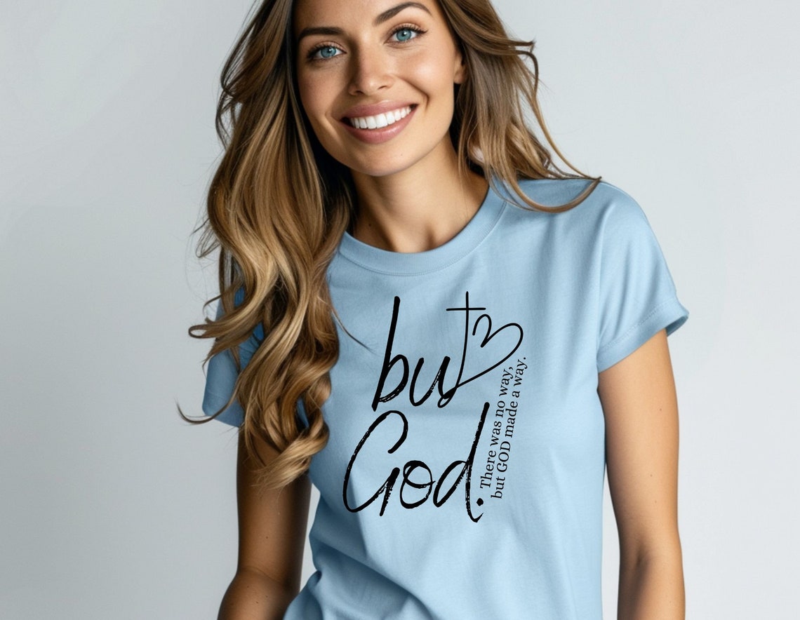 But God S Vg but God Shirt Svg Created With a Purpose Svg Christian Svg ...
