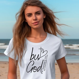 But God S Vg but God Shirt Svg Created With a Purpose Svg Christian Svg ...
