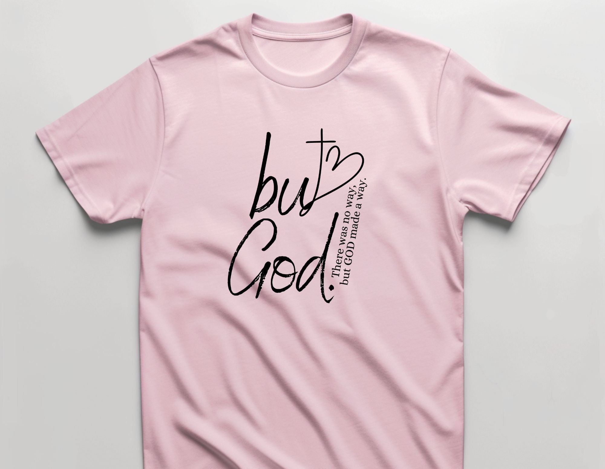 But God S Vg but God Shirt Svg Created With a Purpose Svg Christian Svg ...