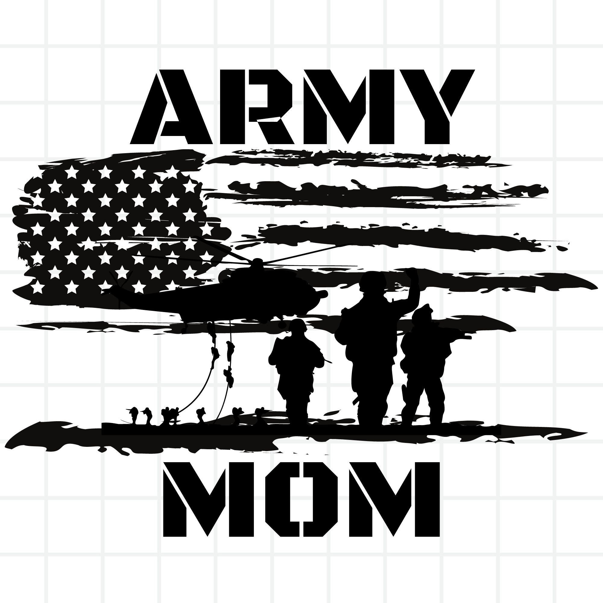 ARMY MOM, 2nd Amendment Png, USA Flag Svg, Unique 1776 American Design Digital Download ...