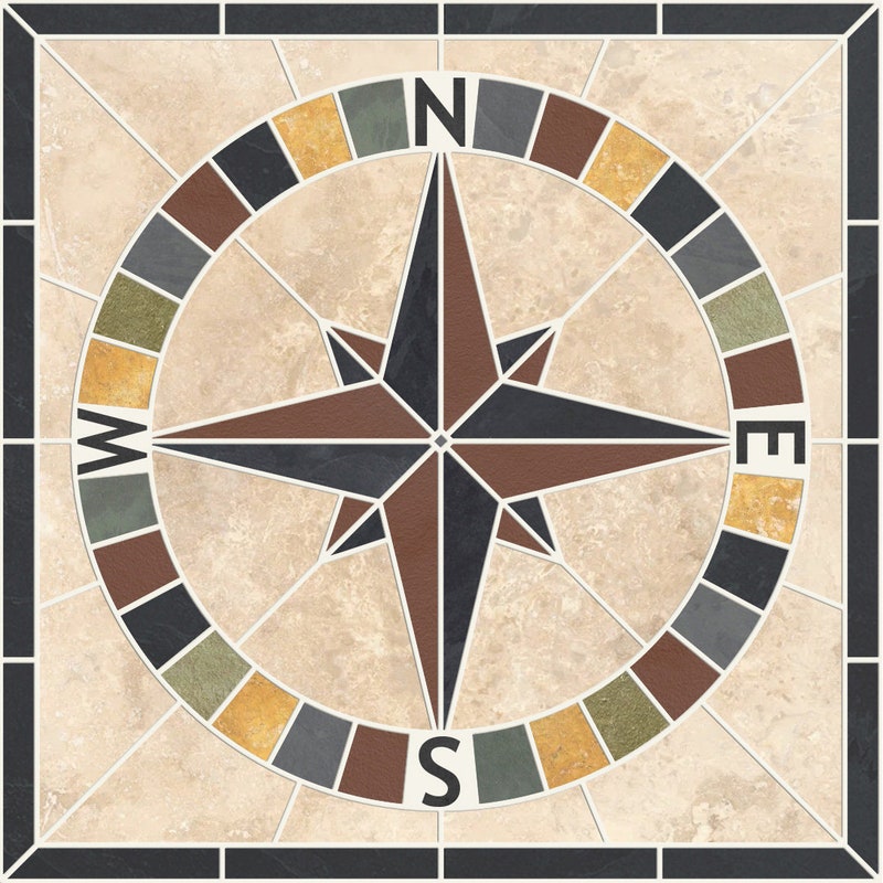 TileMosaicMedallions - Etsy