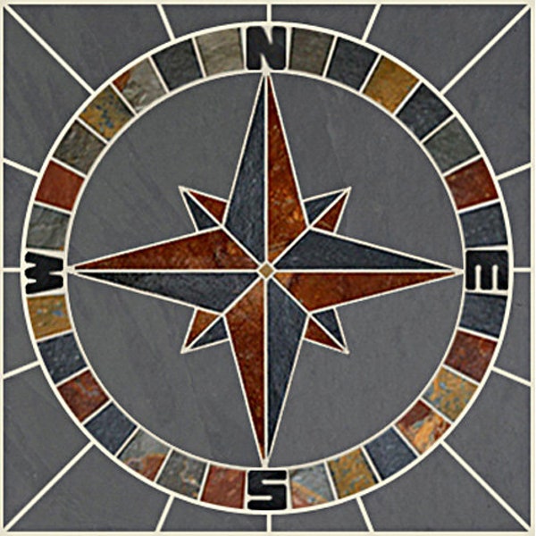 Tile Mosaic Medallion - Etsy