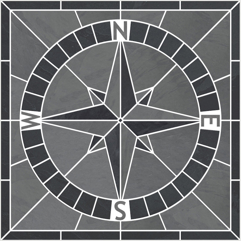 TileMosaicMedallions - Etsy