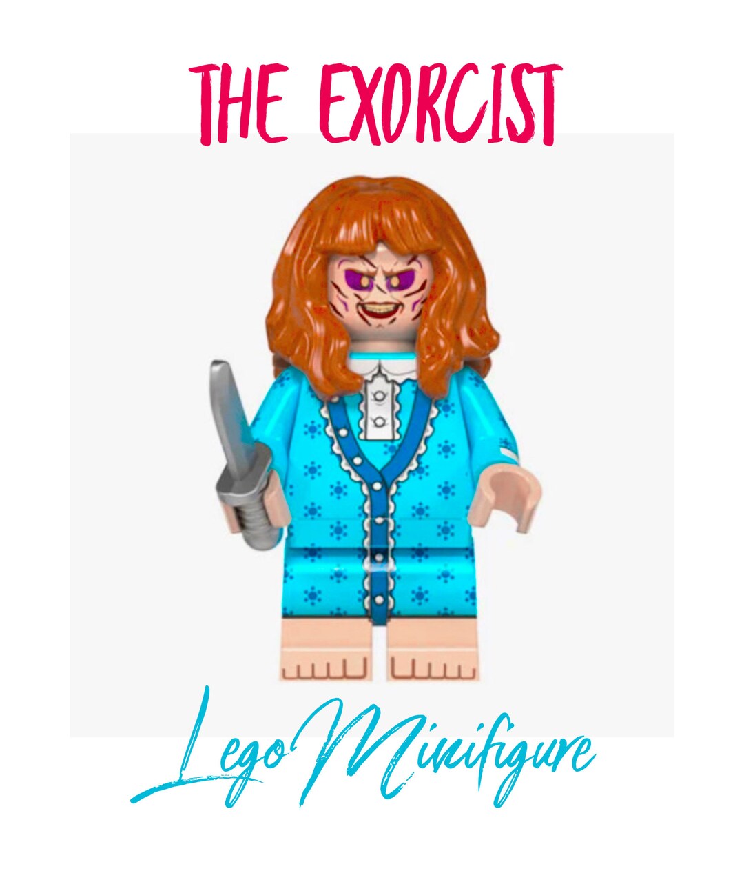 1pc the Exorcist Horror Minifigure Compatible With Lego - Etsy