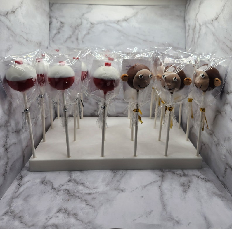 24 Hole Cake Pop Stand Cake Pop Display Treat Display - Etsy