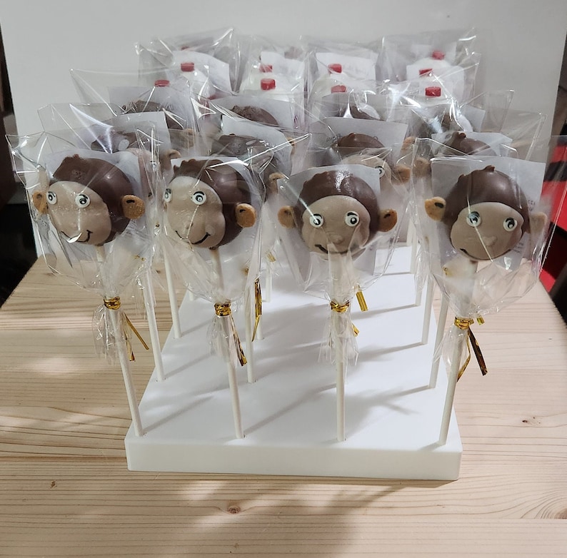 24 Hole Cake Pop Stand Cake Pop Display Treat Display Cake Pop Drying ...