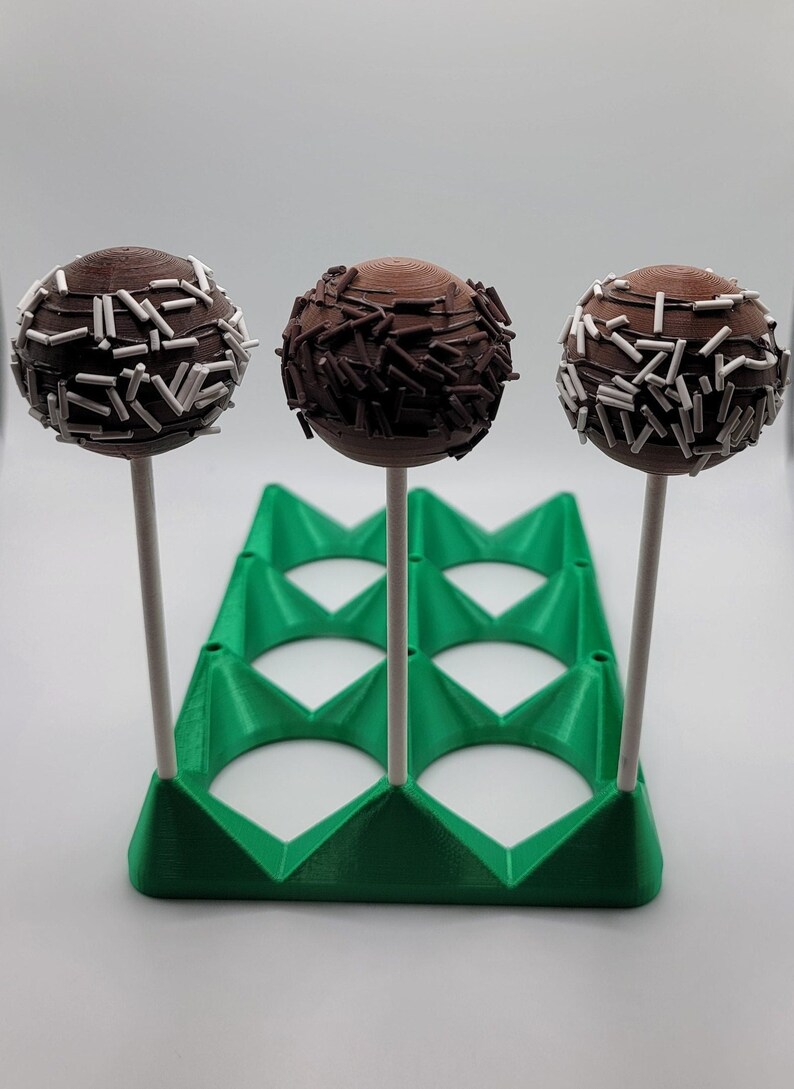 Cake Pop Stand 3D Printed Stand Decorative Cake Pop Stand Cake Pop ...