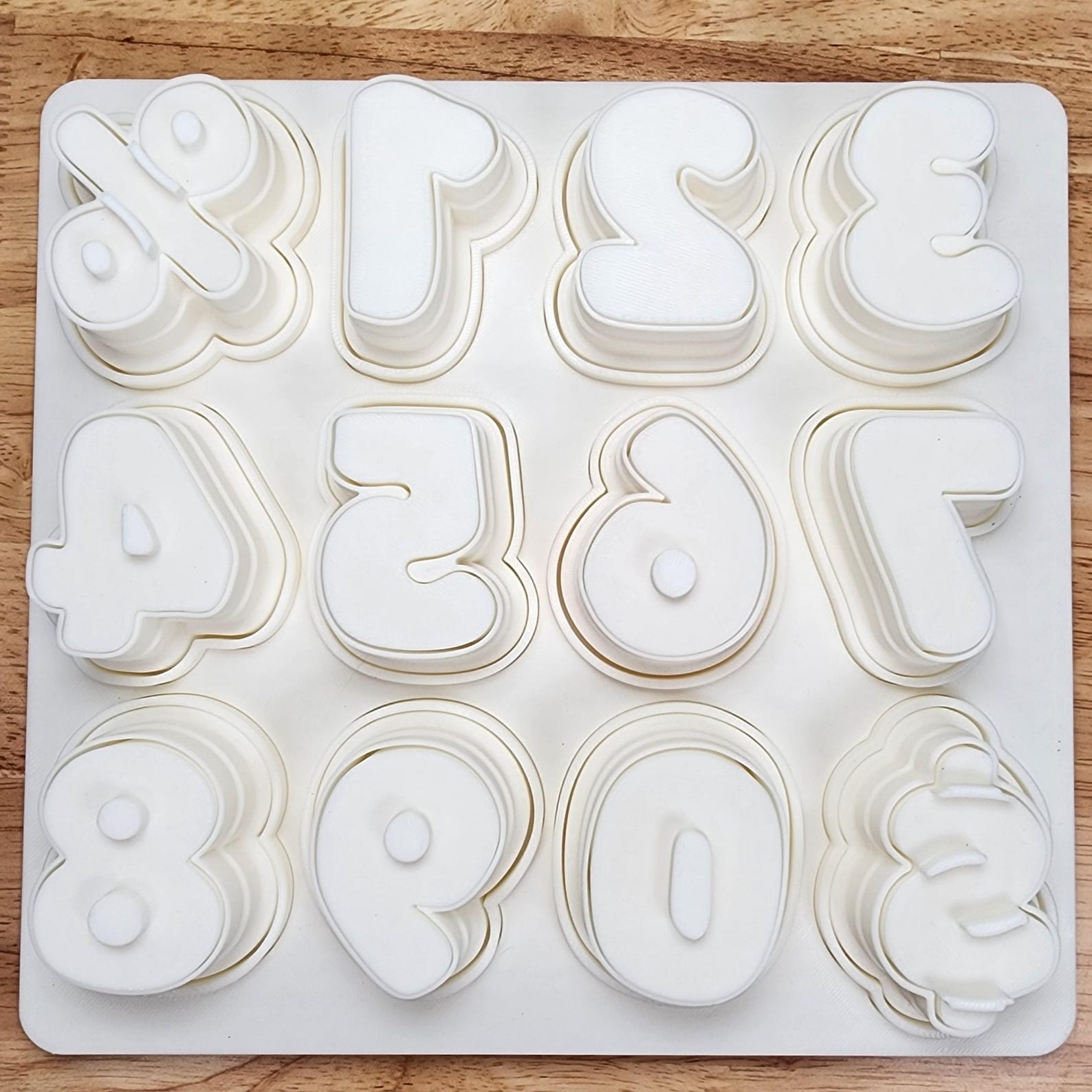 Number Cake Pop Cutters & Indent Press Set – Create Perfect Number Cake ...