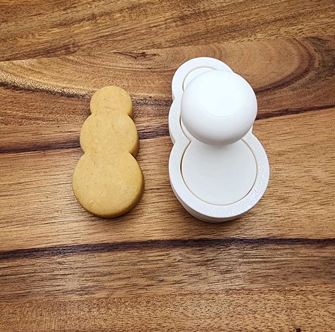 Snowman Christmas Cake Pop Cutter, Snowman Cake Pop Press, Christmas ...