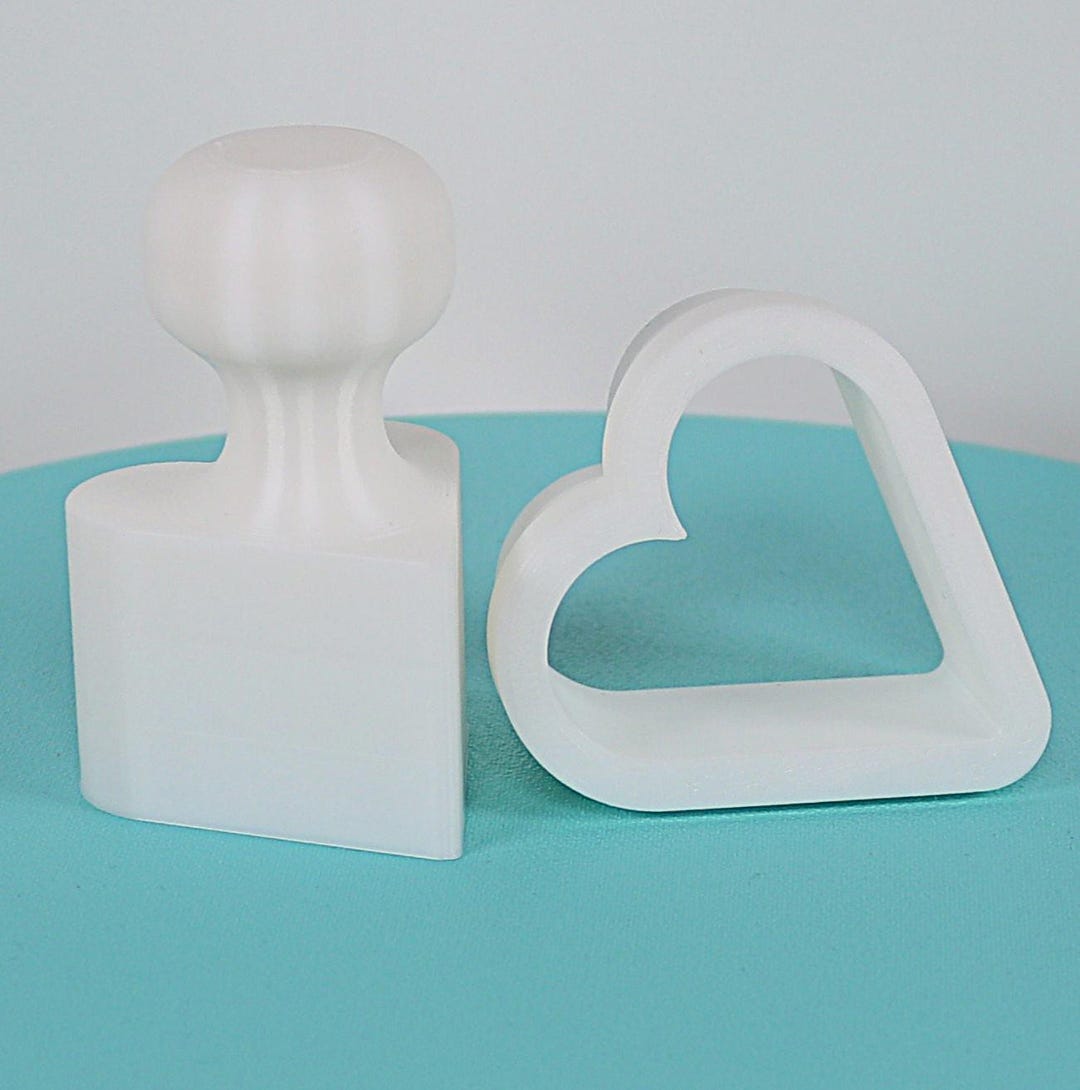 Heart Shaped Cake Pop Cutter, Heart Shaped Cake Pop Press, Valentines ...