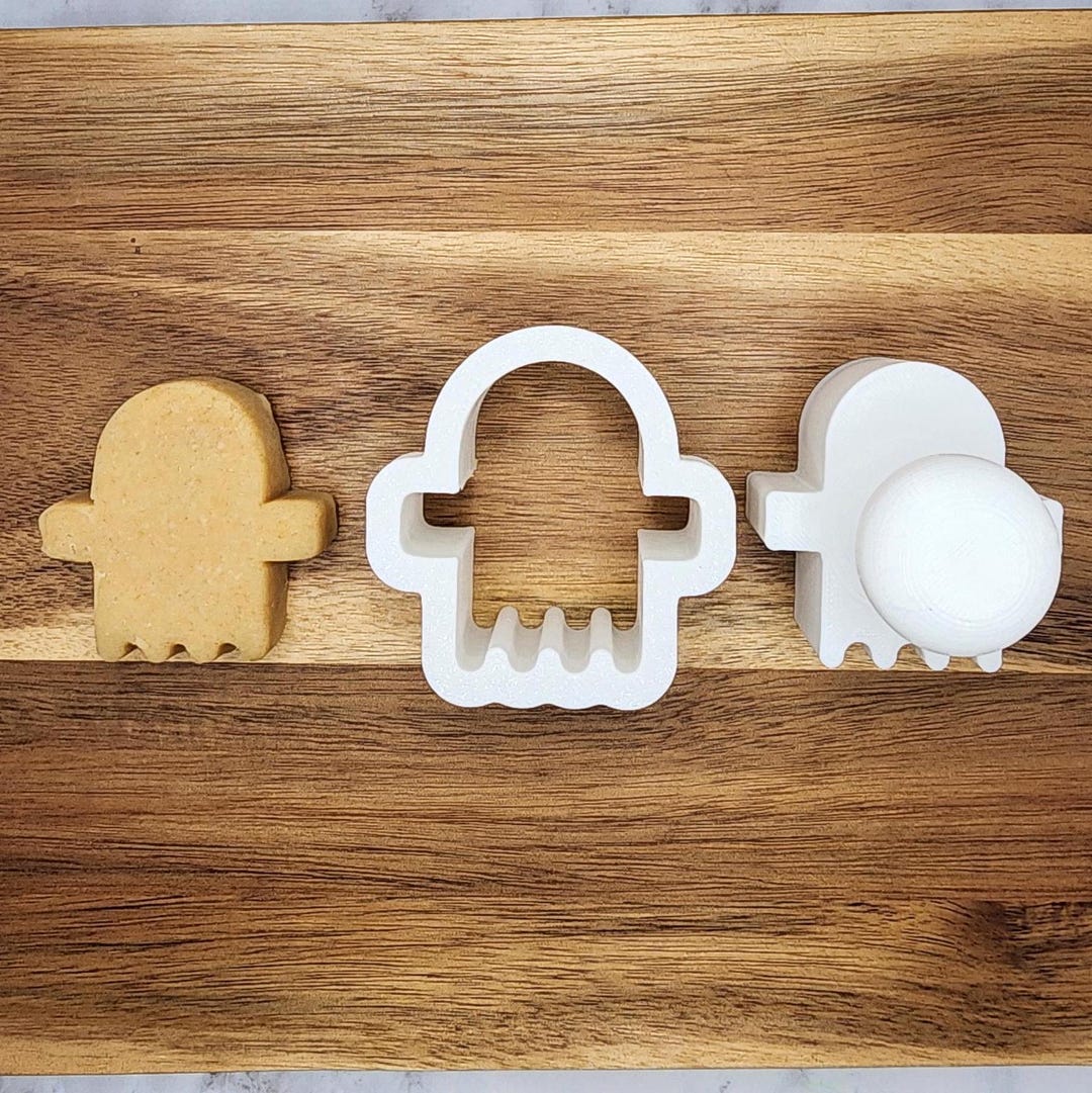 Ghost Halloween Cake Pop Cutter, Ghost Cake Pop Press, Halloween Mold ...