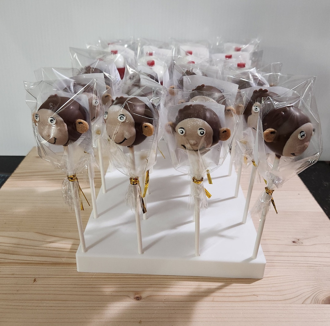 24 Hole Cake Pop Stand Cake Pop Display Treat Display Cake Pop Drying ...