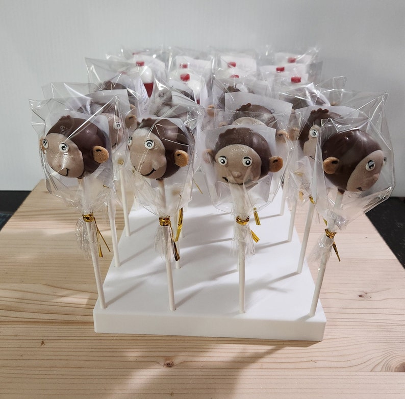 24 Hole Cake Pop Stand Cake Pop Display Treat Display Cake Pop Drying ...