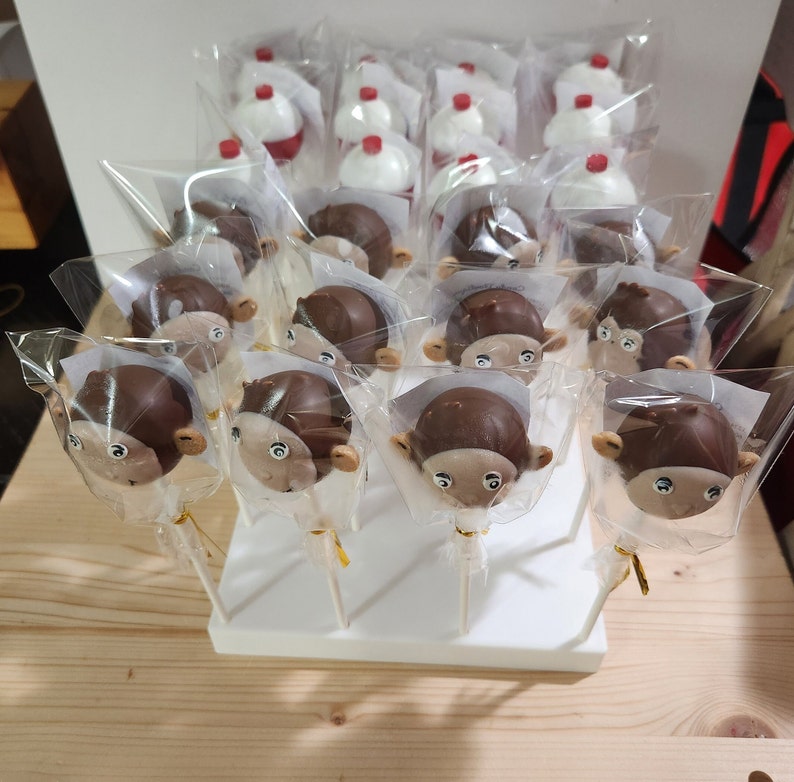 24 Hole Cake Pop Stand Cake Pop Display Treat Display Cake Pop Drying ...