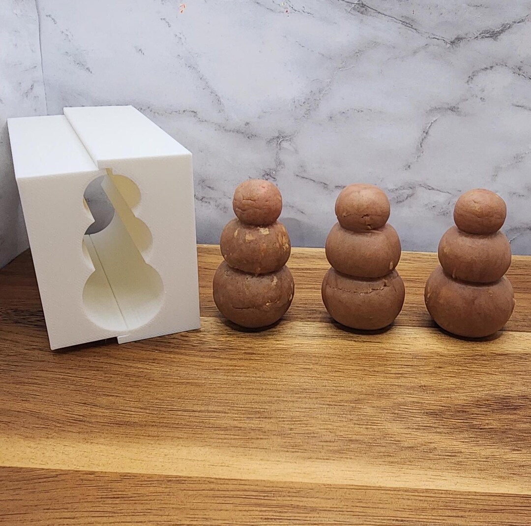 Snowman Cake Pop Roller, Cake Pop Roller, 3d Printed, Cake Ball Shaper ...