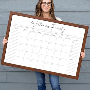 Wall Calendar - Etsy