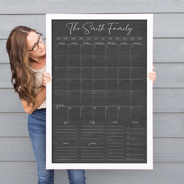 Family Chalkboard - Etsy