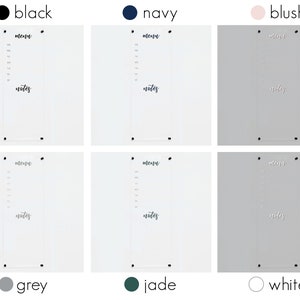 Acrylic Dry Erase Memo Board Horizontal or Vertical 3 - Etsy