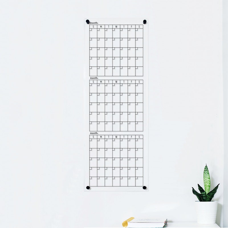 Vinyl Calendar - Etsy