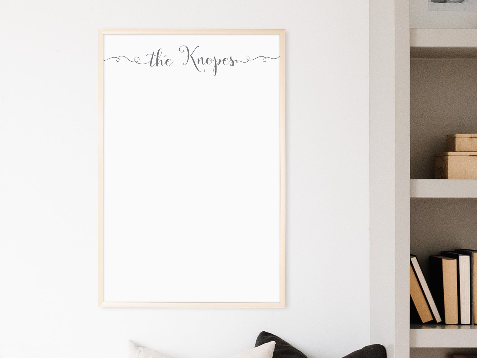 Personalized Dry Erase Board TWO SIZES AVAILABLE 18x24 - Etsy