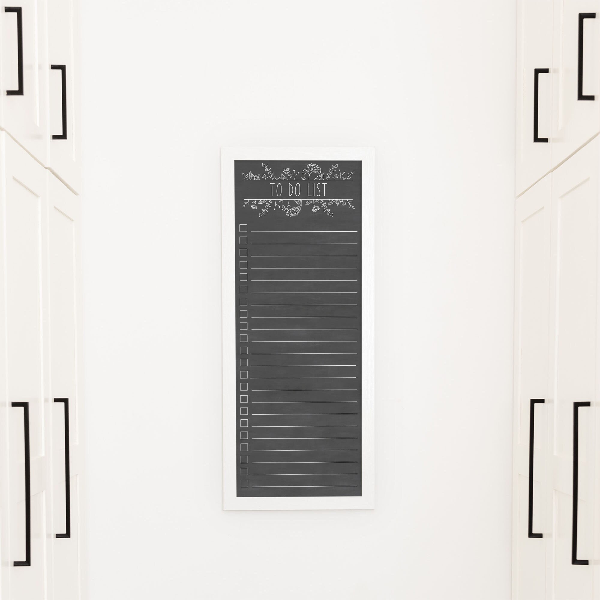 Large Framed to Do Checklist Chalkboard Style Dry Erase Board | Etsy