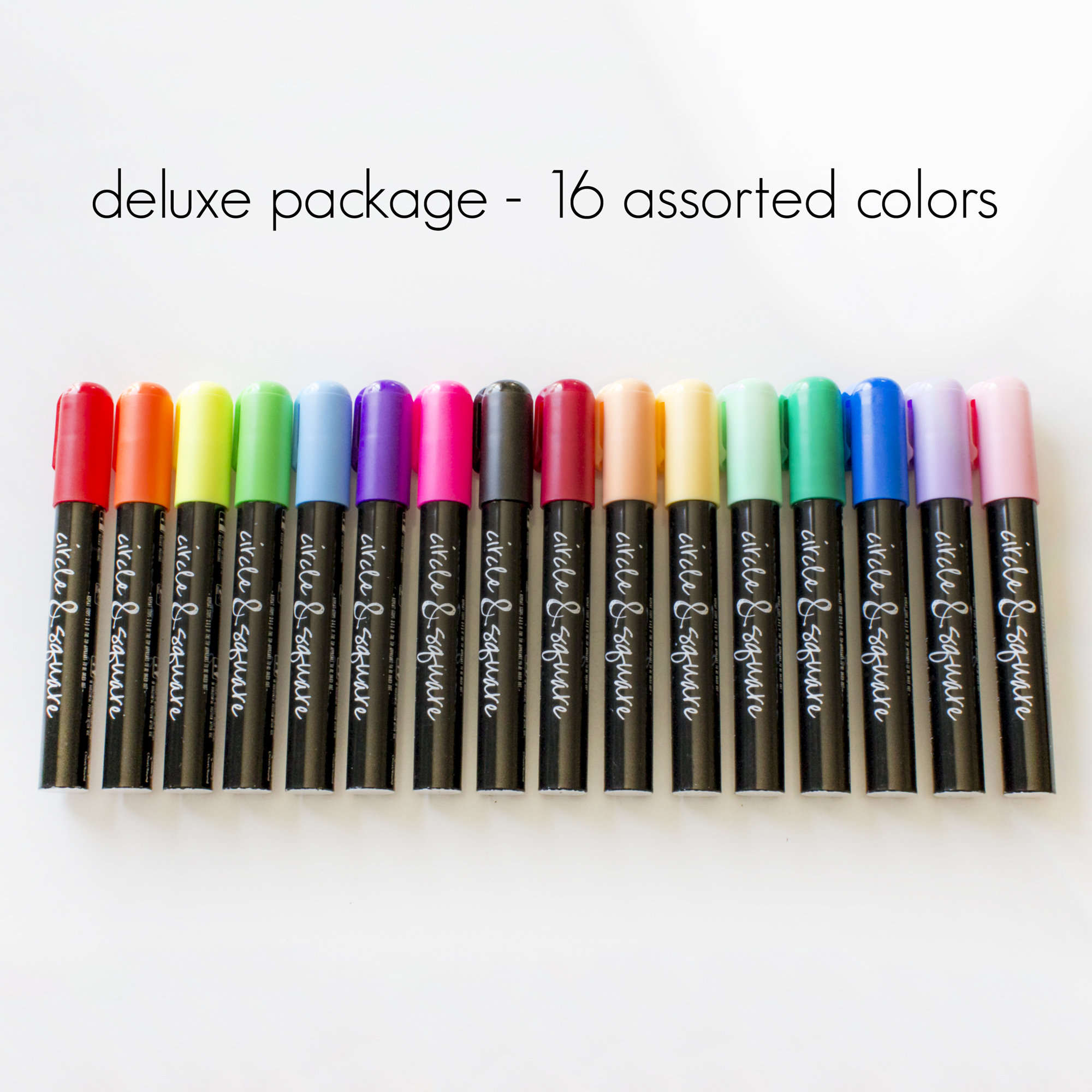 Deluxe Chalk Marker Set 16 Pens 6mm Reversible Tip chisel - Etsy