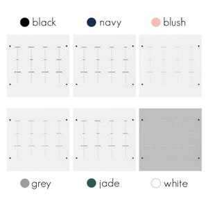 Yearly to Do Planner | Dry Erase Wall Planner | 12-month Planner - Etsy