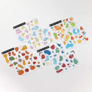 4 Seasons Dry Erase Board Reusable Sticker | Acrylic or Framed Calendar ...