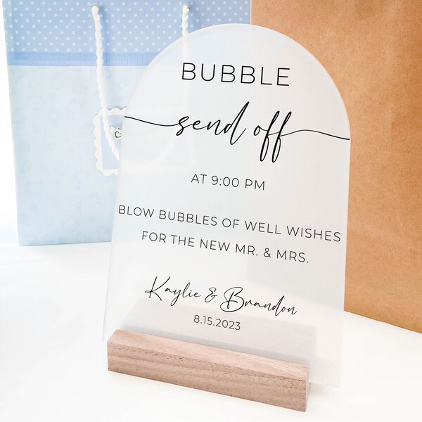 Wedding Bubble Sign - Etsy