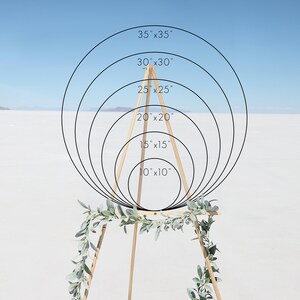 Frosted Acrylic Wedding Sign in Circle Shape for Welcome Reception or ...