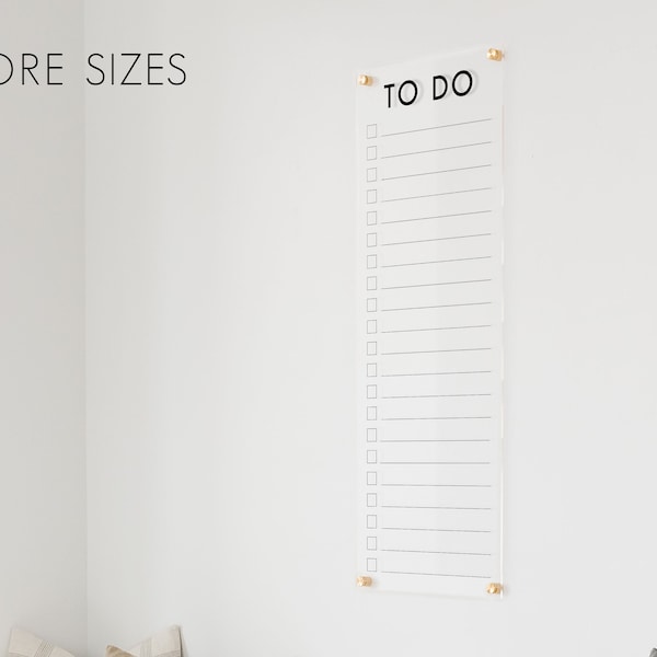 To Do List Board - Etsy