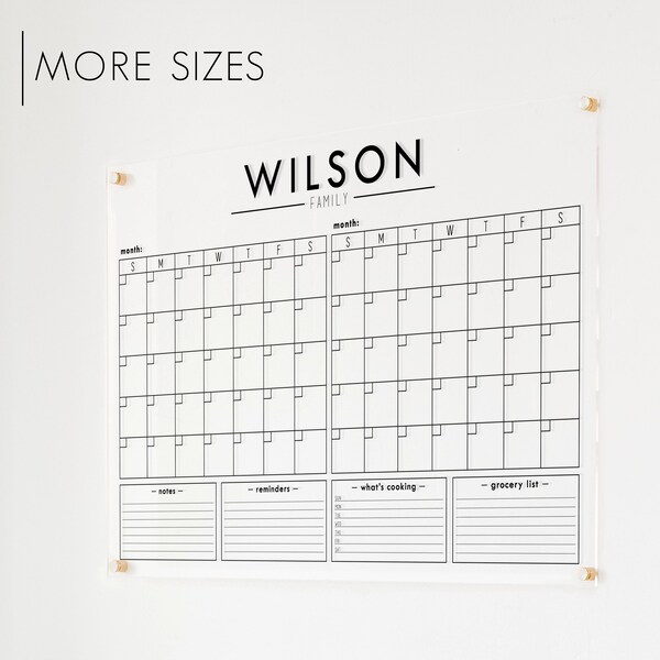 Printable Command Center Calendar - Etsy