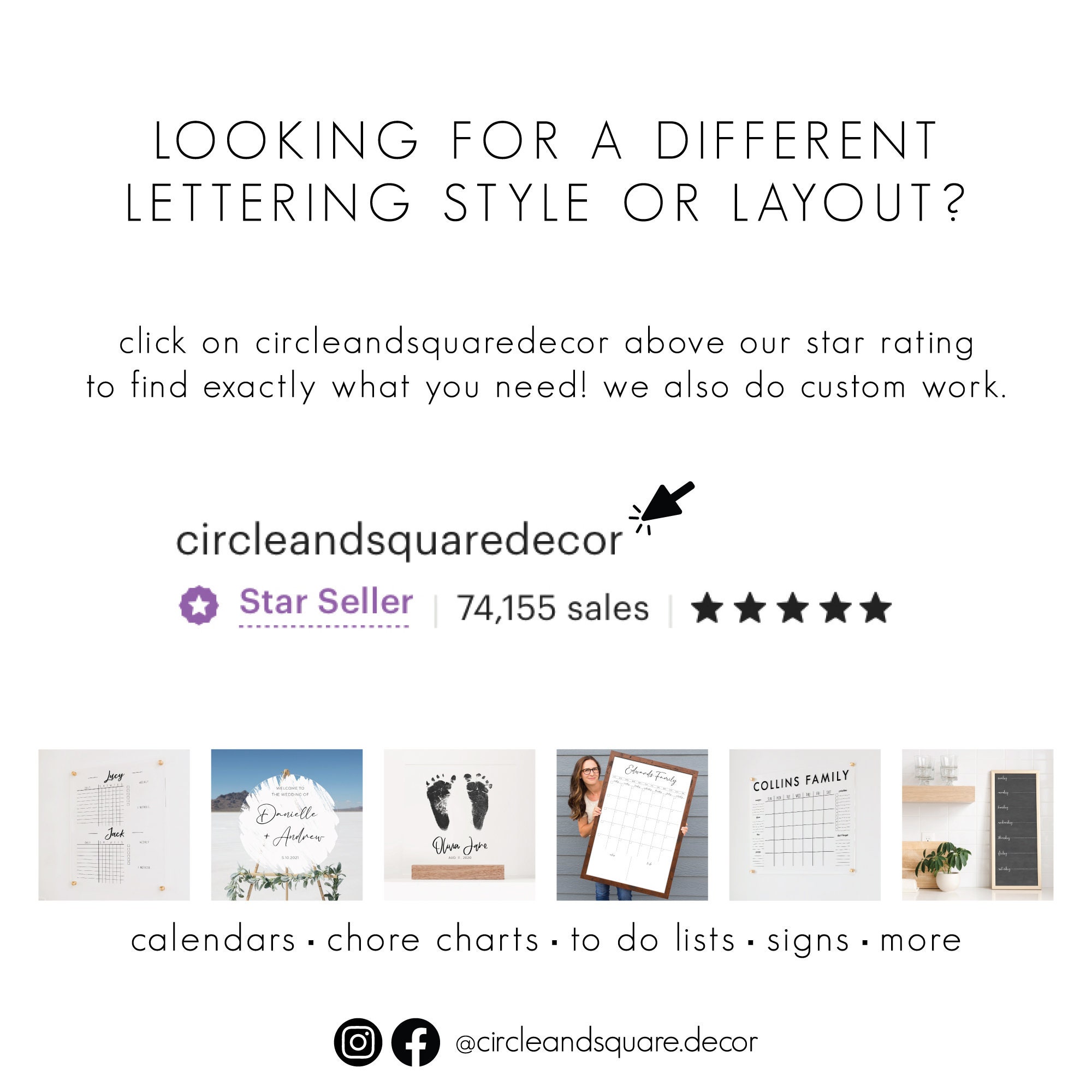 Rainbow Acrylic Dry Erase Wall Calendar for Minimalist Home or | Etsy