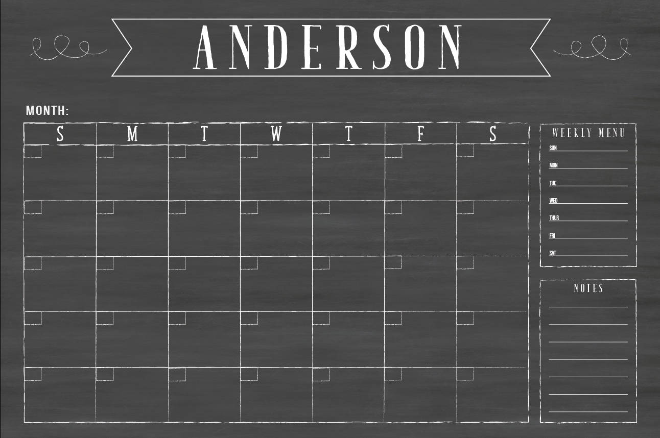 Command Center Calendar Shabby Chic Calendar 2020 Calendar | Etsy