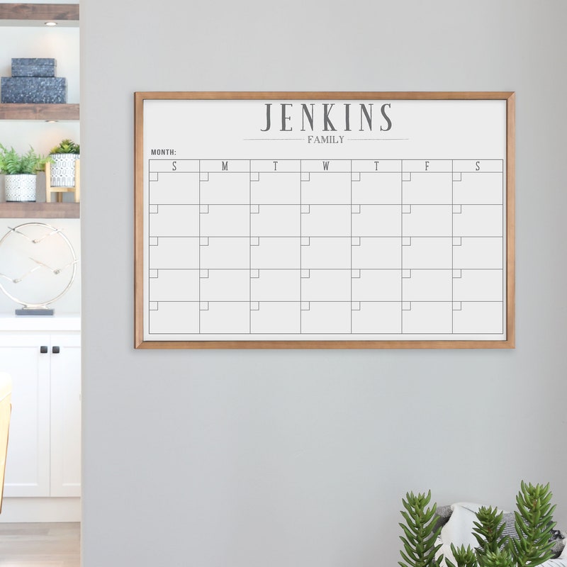 Extra Large Wall Calendar - Etsy