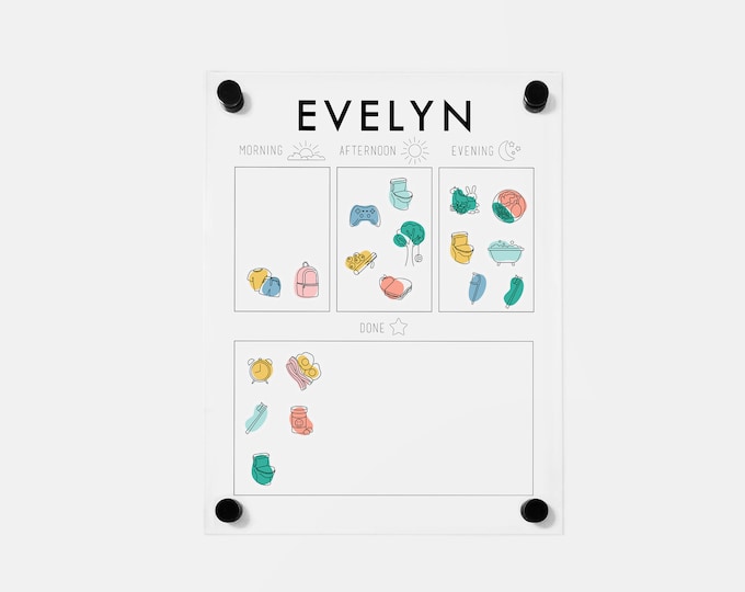 150 Refill Stickers for Routine Chart, Daily Tasks Stickers, Kids ...