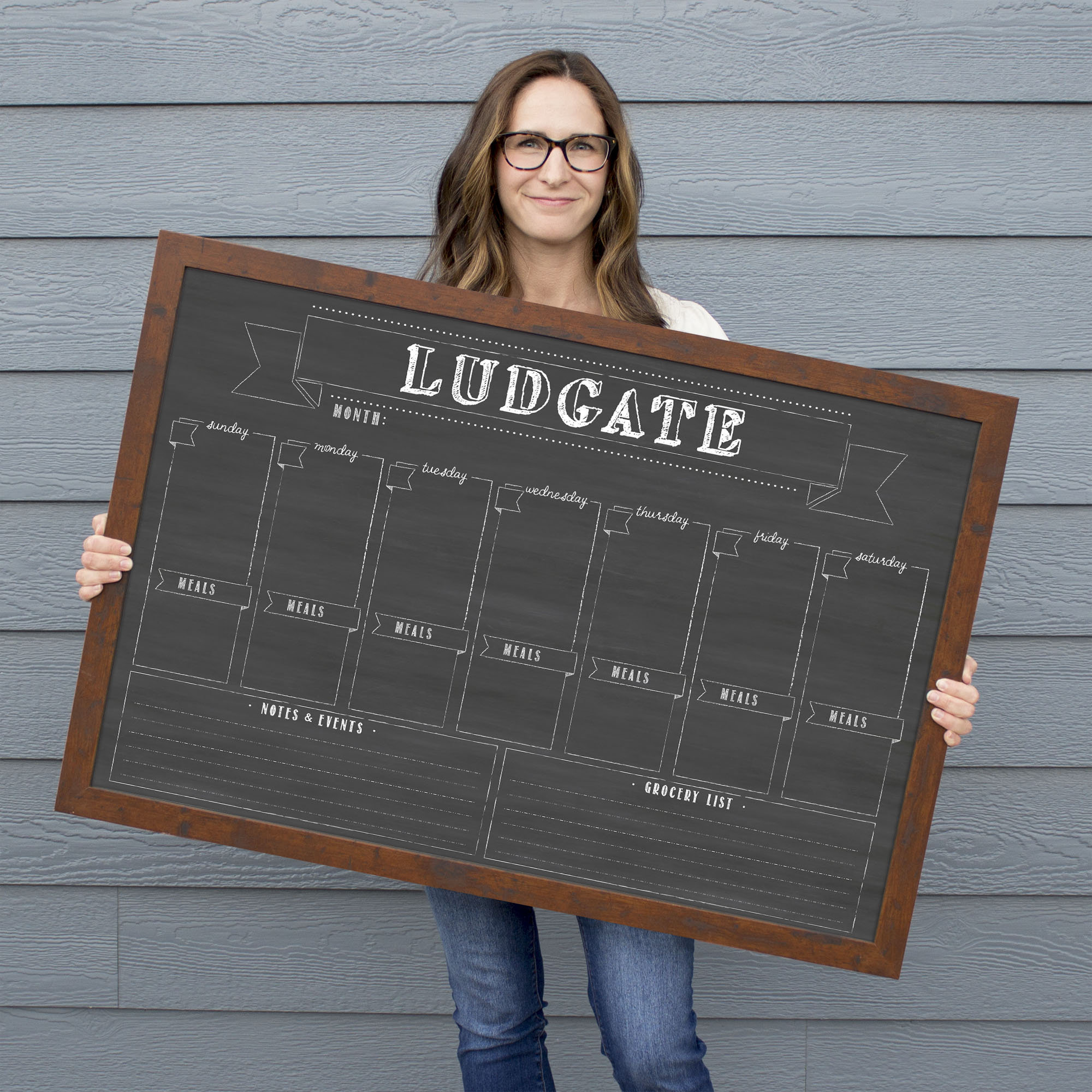 Weekly Schedule Week Calendar 24x36 Calendar Custom - Etsy