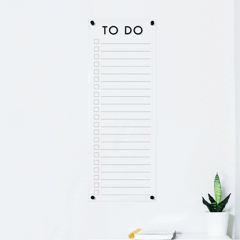 Erasable to Do List - Etsy