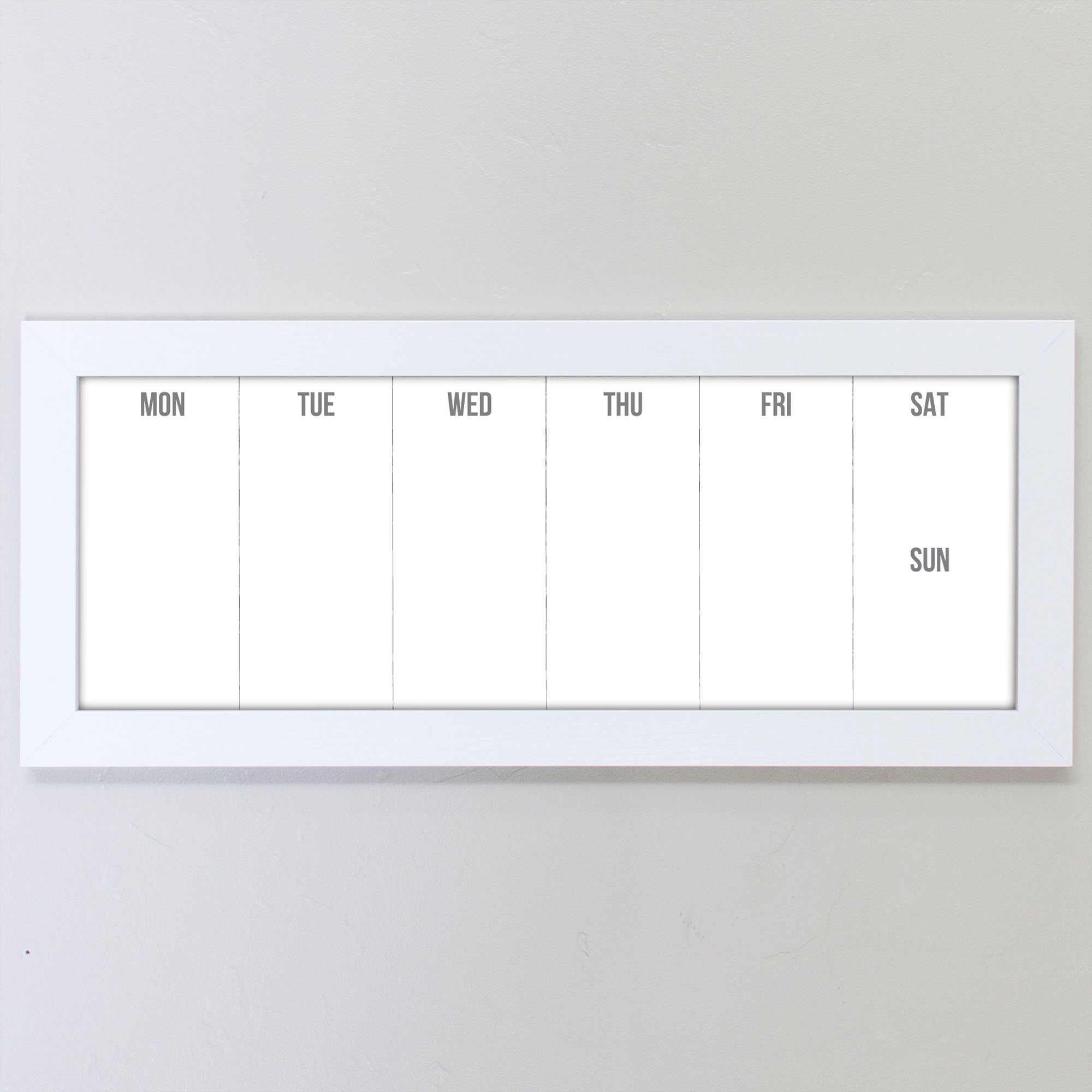 Weekly Menu Board Menu Planner 9x24 or 14x36 board | Etsy